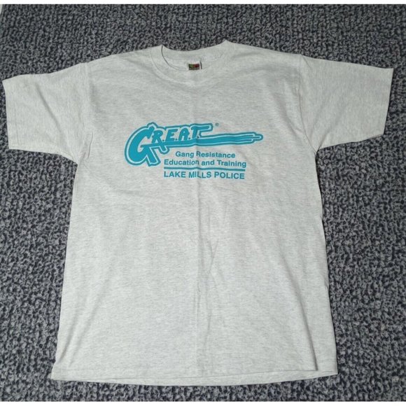 Fruit of the Loom | Shirts | Vtg 9s Great Gang Resistance Education ...